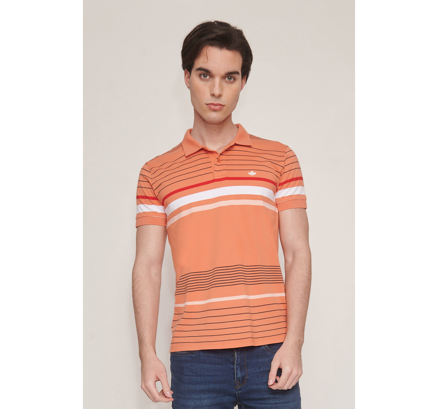 SEKOL póló (coral) - Pólók - Saxoo London